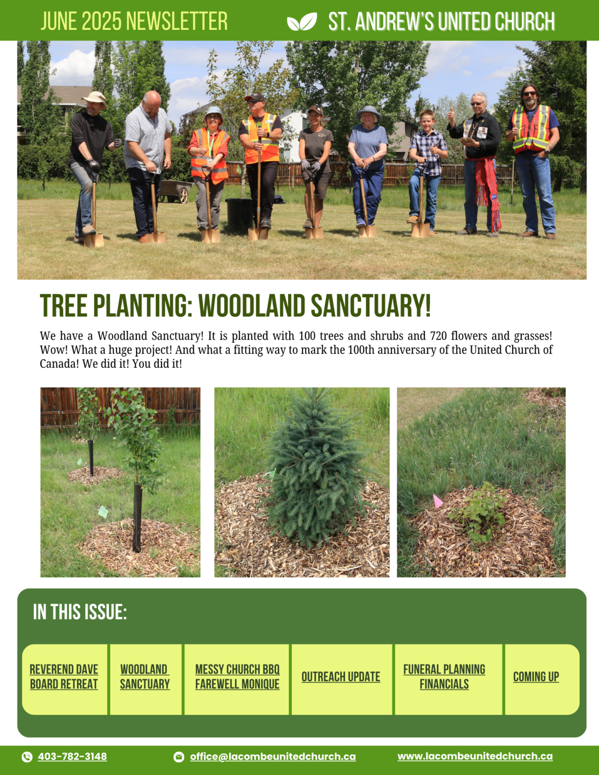 June 2025 Newsletter | Lacombe United Church